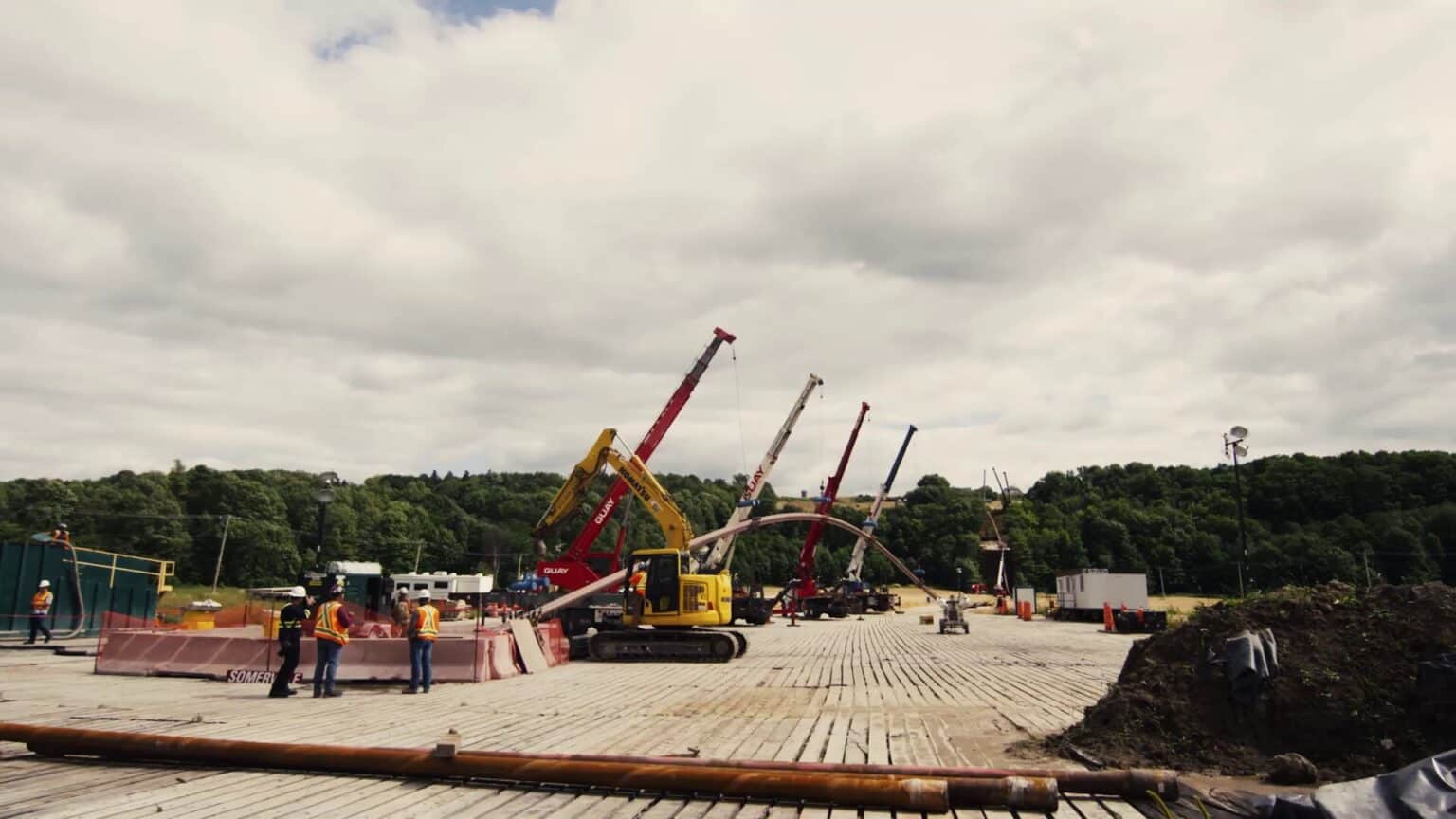 Crane Mats - Sales & Rentals | Blizzard Mats